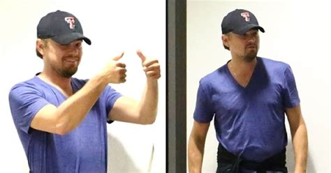 레오나르도 디카프리오 후덕 근황포착 18세 여친앞에선 귀요미