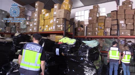 Incautación Récord Detenidos Con Medio Millón De Productos Falsificados