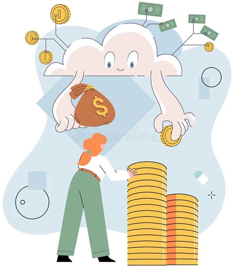 Woman Planning Successful Money Investment Calculating Corporate Budget Analyzing Finance Data