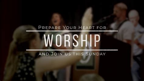 Prepare For Worship Grace Pointe Church Saint Cloud Fl