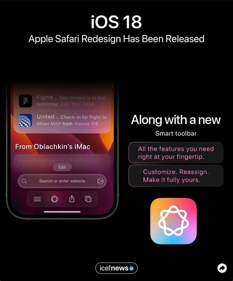 Apple Ios 18 Feature Apple Ios Ios18 In 2025 Creative Web Design Iphone Life Hacks Iphone Ui