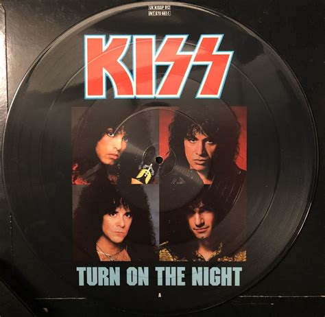 Kiss Turn On The Night Uk Limited Edition 4 Track Picture Disc