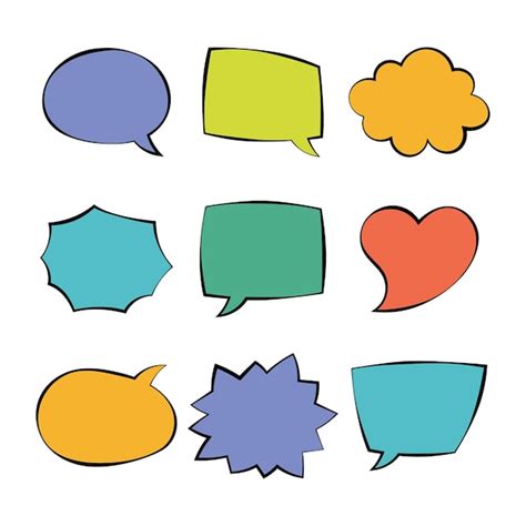Premium Vector Speech Bubble Vector
