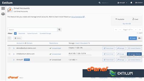 Set Up Email Account Cpanel • Extilum Knowledgebase