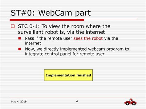 Team Project A Surveillant Robot System Ppt Download