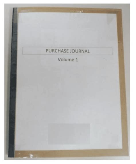 Purchase Journal What Is It And How To Write Manually