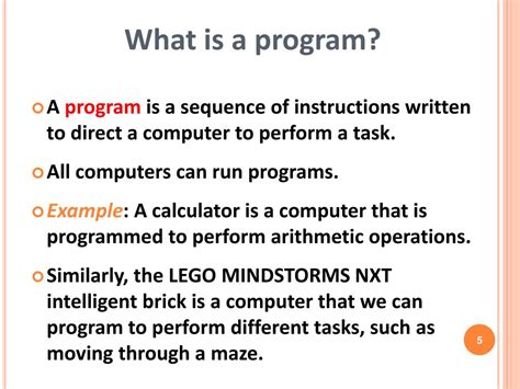 PPT What Is A Program PowerPoint Presentation Free Download ID 2398935