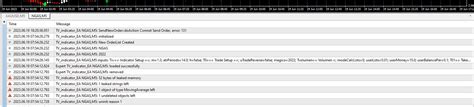 Please Can You Tell Me What Going On With My Ea Errors Trading Platform Expert Advisors