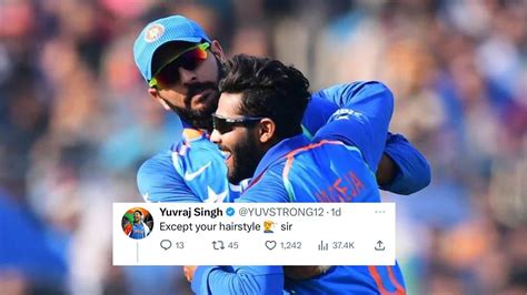 Yuvraj Singhs Savage Comment Except For Your Hairstyle For