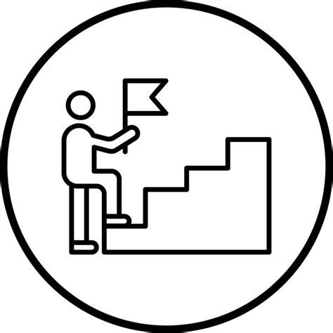 Persistence Vector Icon Style 22129959 Vector Art At Vecteezy