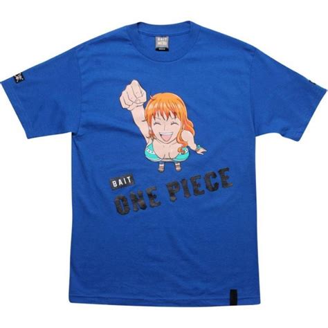 Bait X One Piece Nami Op Tee Royal Blue