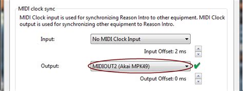 Synchronization To Midi Clock