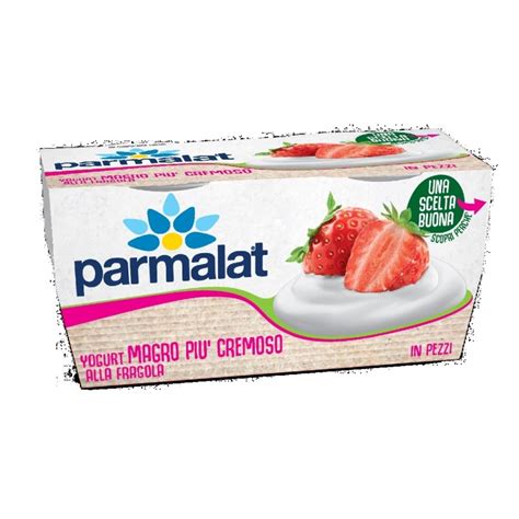 PARMALAT YOGURT 0,1% FRAGOLA 2X125G X 12 CF