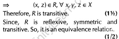 Important Questions For Cbse Class 12 Maths Concept Of Relation And
