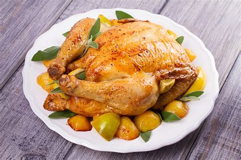🥇 Pollo con Manzana