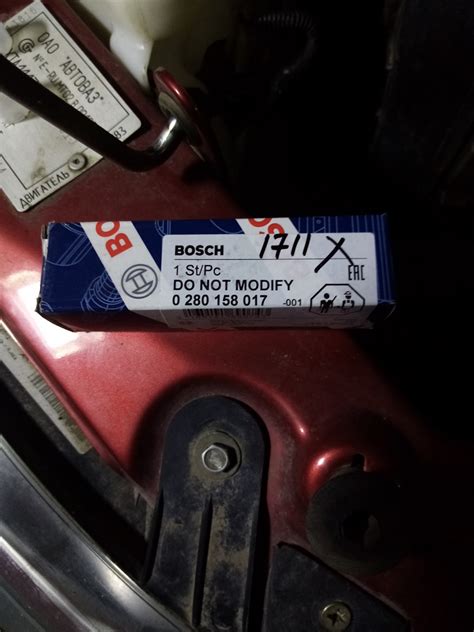 0280158017 Форсунка бензиновая BOSCH | Запчасти на DRIVE2