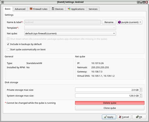 Android X86 Qube Installation Guide Community Guides Qubes OS Forum