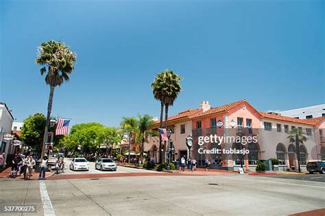 Santa Barbara State Street Photos And Premium High Res Pictures Getty