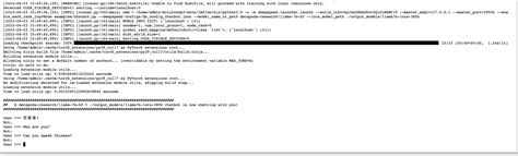 why is the run chatbot sh not working properly · issue 78