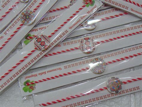 Мартеници мартеница шевица 10 броя Epolux Bg