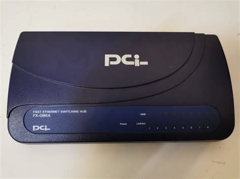 Switch Fast Ethernet Switching Hub Fx 08ea Price Reduced Computers And Tech Parts
