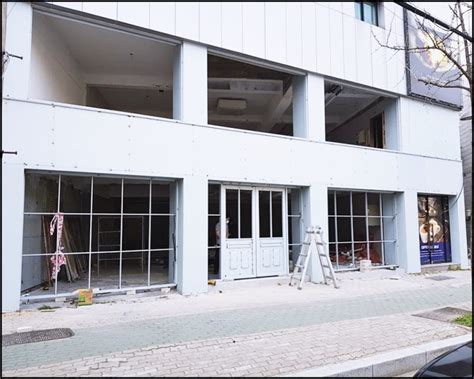 갈바파사드갈바간판금속파사드 마포 상수동 카페 외장금속공사 네이버 블로그