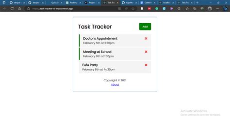 GitHub KojoMarko Task Tracker Task Tracker A Full Stack Website Built With React And A JSON