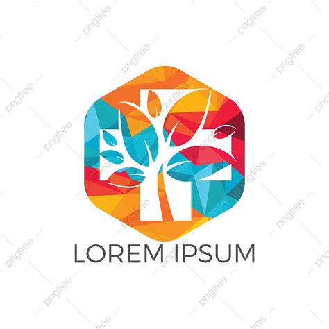 Medical Cross And Green Leafs Vector Logo Concept Illustration