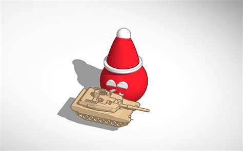 3d Design Noel Baba Gave Me Something Early Delayed Tinkercad