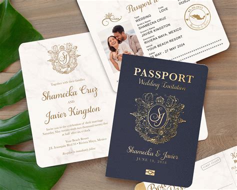 Passport Invitation Inside