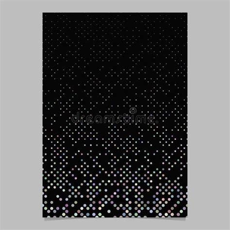 Multicolored Dot Pattern Brochure Background Vector Stationery Design