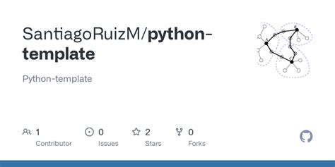 GitHub SantiagoRuizM Python Template Python Template