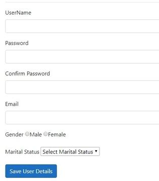 Creating User Registration Form In ASP NET Core MVC Web Application