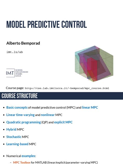 1 linear mpc pdf computer science applied mathematics