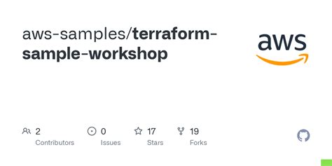 GitHub Aws Samples Terraform Sample Workshop