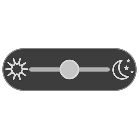 premium vector on and off toggle switch buttons light and dark