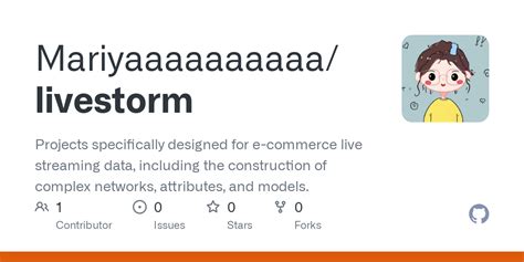 Github Mariyaaaaaaaaaa Livestorm Projects Specifically Designed For E Commerce Live Streaming