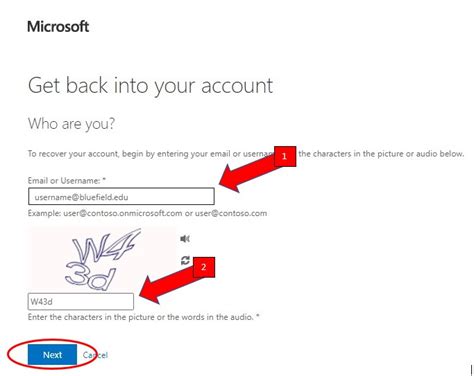 Bluefield University Support Portal How To Reset Your Password