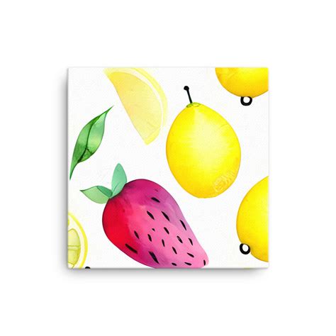 Fruit Pattern Canvas Shop Artabys