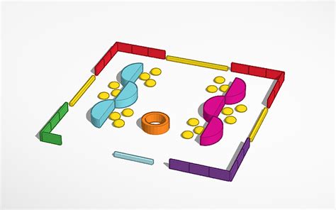 3d Design Library Floorplan Tinkercad