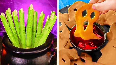 으스스한 파티를 위한 빠르고 쉬운 할로윈 간식 Youtube