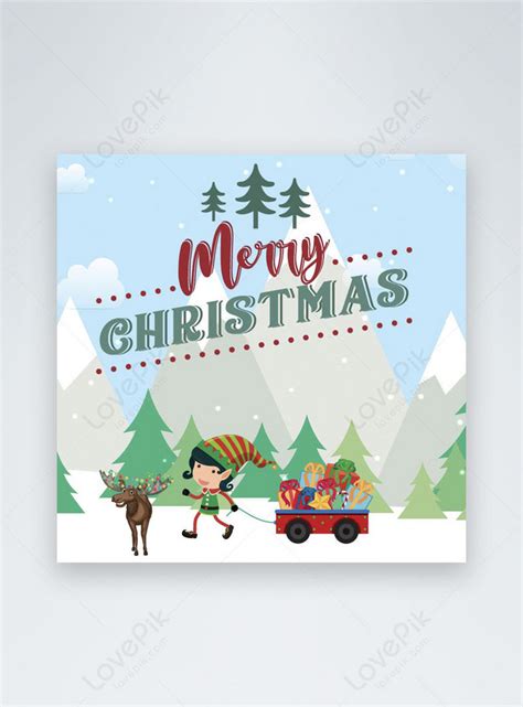메리 크리스마스 소셜 미디어 게시물 이미지 사진 450097897 무료 다운로드