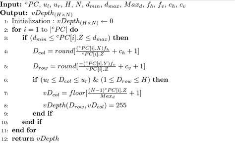 Restricted V Depth Representation Download Scientific Diagram
