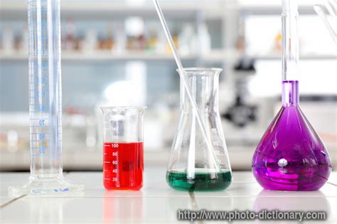 Lab Flasks Photo Picture Definition At Photo Dictionary Lab Flasks