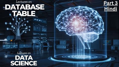 data science database table youtube
