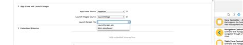 Ios Xcode6 1 Launchscreen Launchimage Blank Stack Overflow