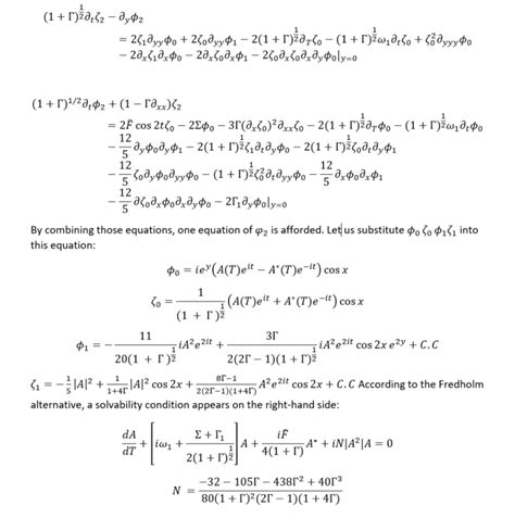Partial Differential Equations Using The Fredholm Alternative To Find A Solvabilty Condition