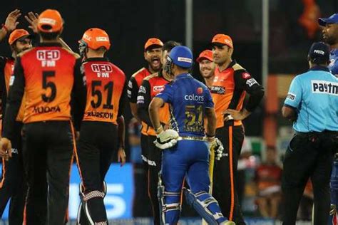 Cricbuzz LIVE Match 19 Hyderabad V Mumbai Mid Innings Show Cricbuzz Com