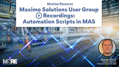 more maximo community on linkedin automationscript