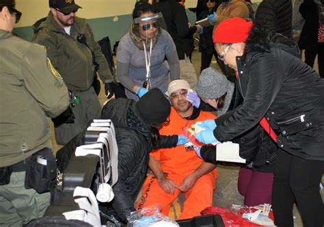 Large Scale Incident Training Drill Inside Cdcr